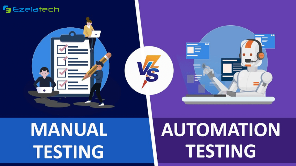 Manual Testing vs Automation Testing - Ezeiatech